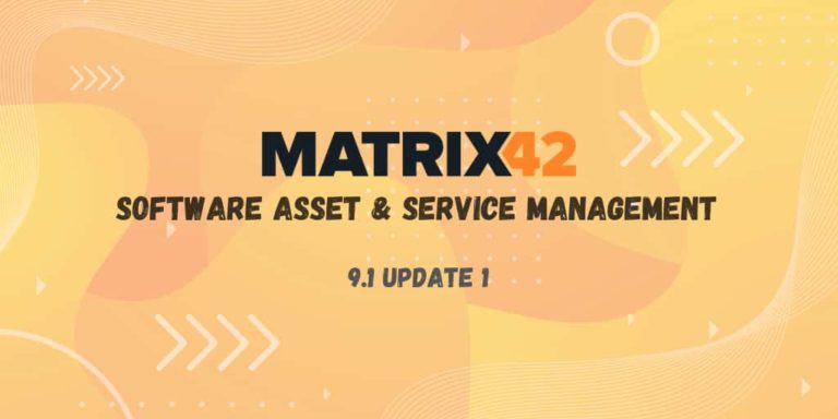 Matrix42 Software Asset et Service Management 9.1.1 • DMI