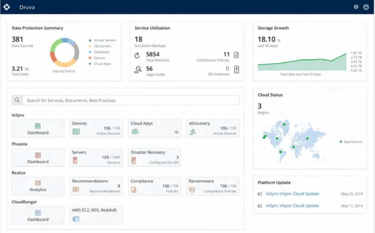 Présentation produit : Druva, outil de sauvegarde Microsoft 365 • DMI